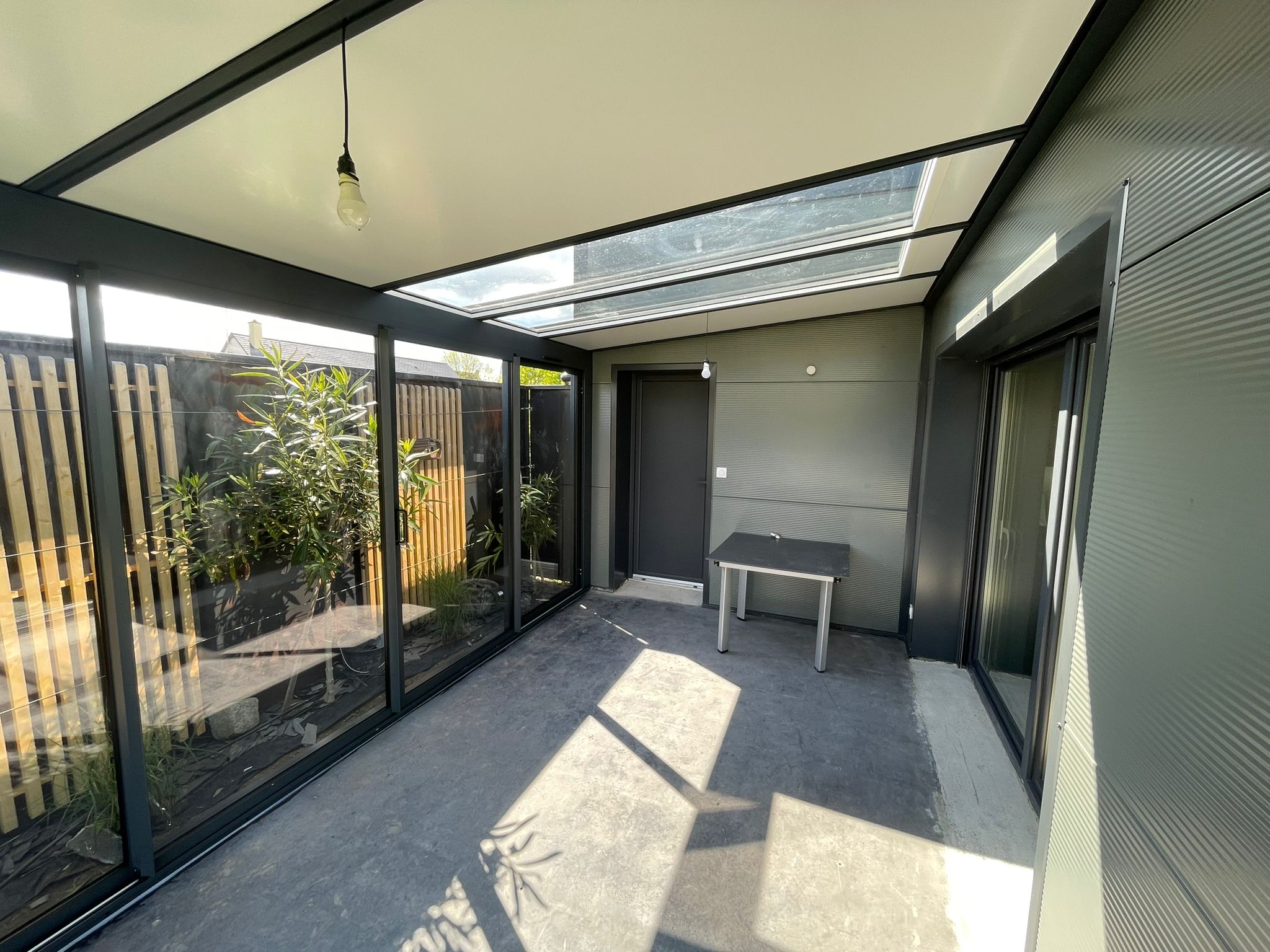 Réalisation d'une véranda - Concept Service Habitat