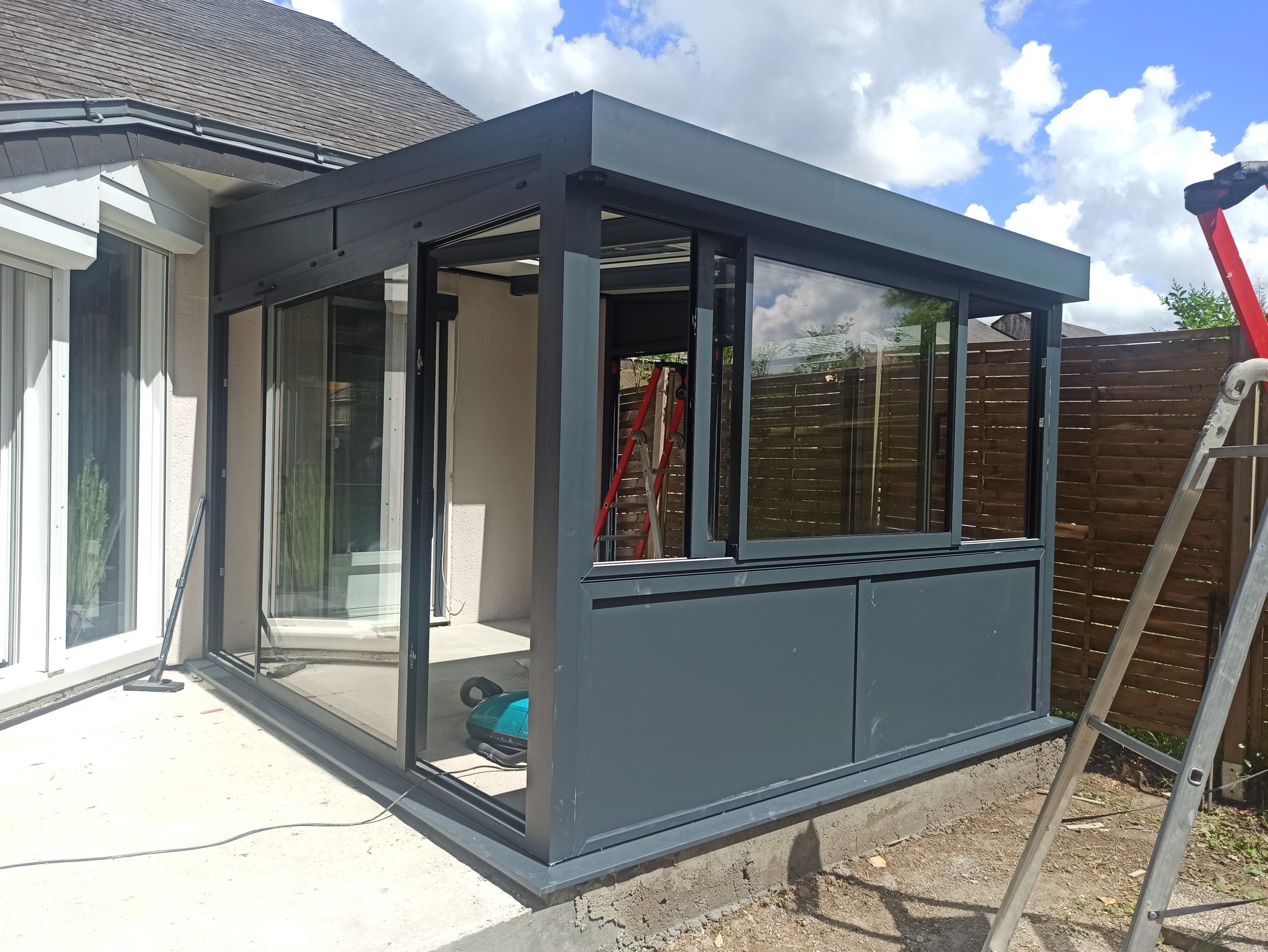 Une véranda sur mesure - Concept Service Habitat